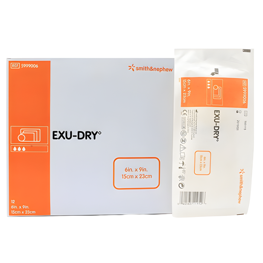 EXU DRY Full Anti Sheer Absorbent Dressing 10 x 15cm – Platinum Health ...