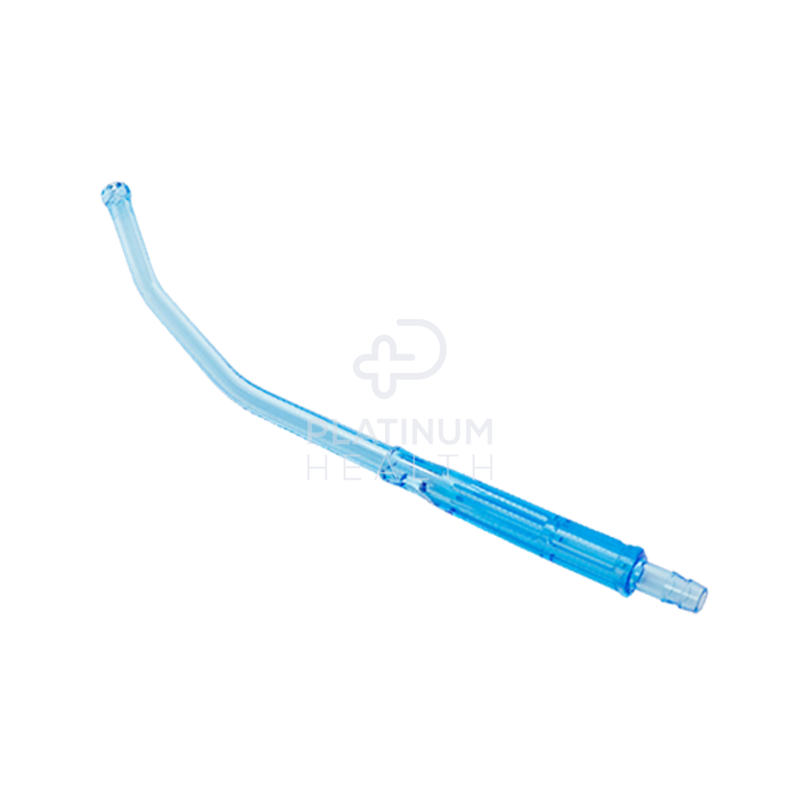 Yankauer Handle Crown Tip with Vent Single Wrap 8mm