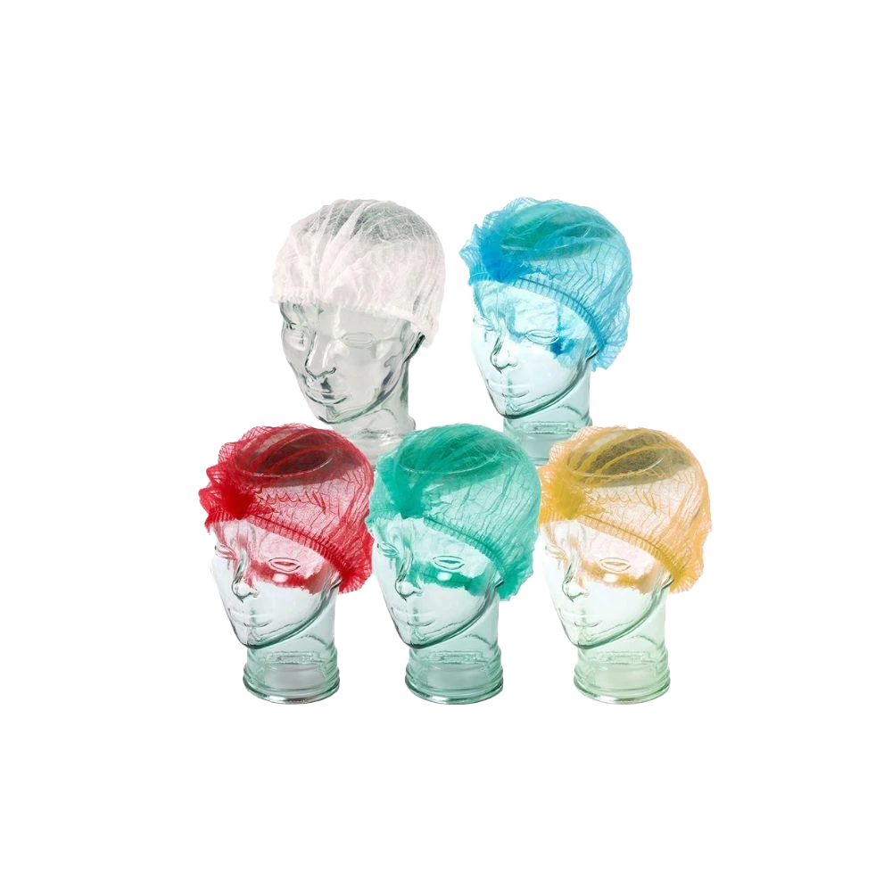 Ultra Health Premium Crimped Beret Disposable Medical Hairnet 21 Inche ...