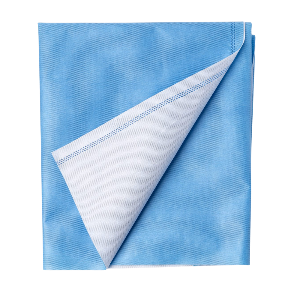 Sterilisation Wrap Medium Strength 2 Layers Blue/White 63gsm 91 x 91cm